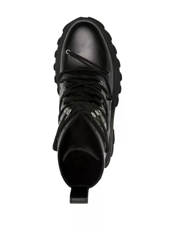 Off-White Tractor Motor Leather Boots