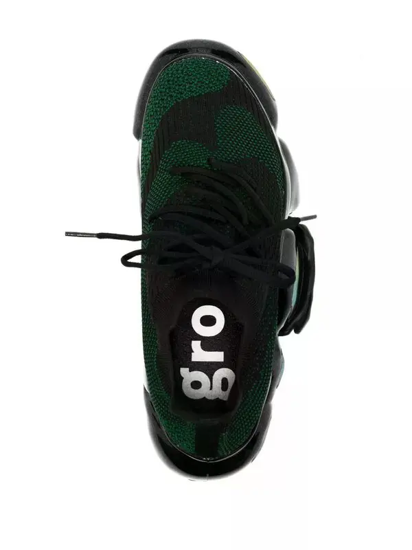 GROUNDS Moopie Chrome Scratch Sneakers