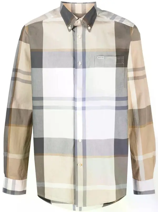 Barbour Long-sleeve Plaid Cotton Shirt