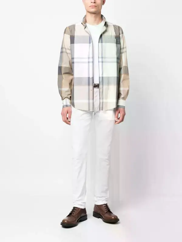 Barbour Long-sleeve Plaid Cotton Shirt