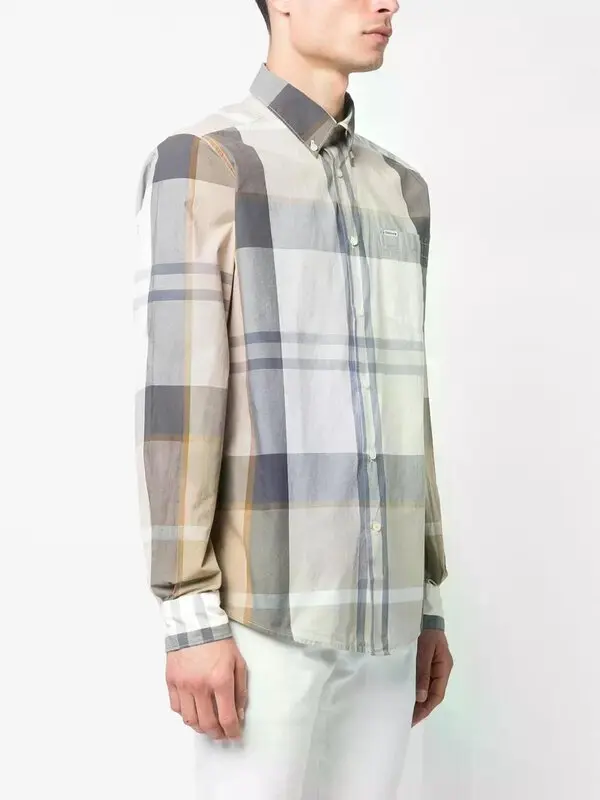 Barbour Long-sleeve Plaid Cotton Shirt