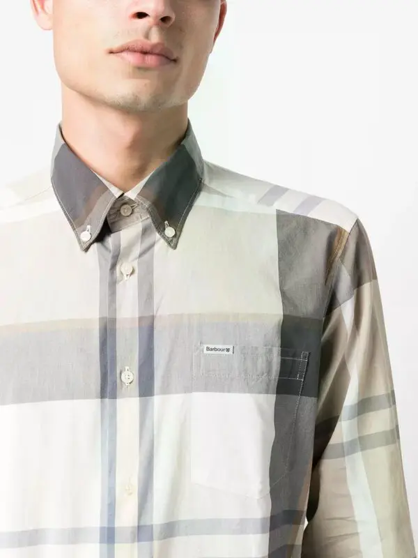 Barbour Long-sleeve Plaid Cotton Shirt