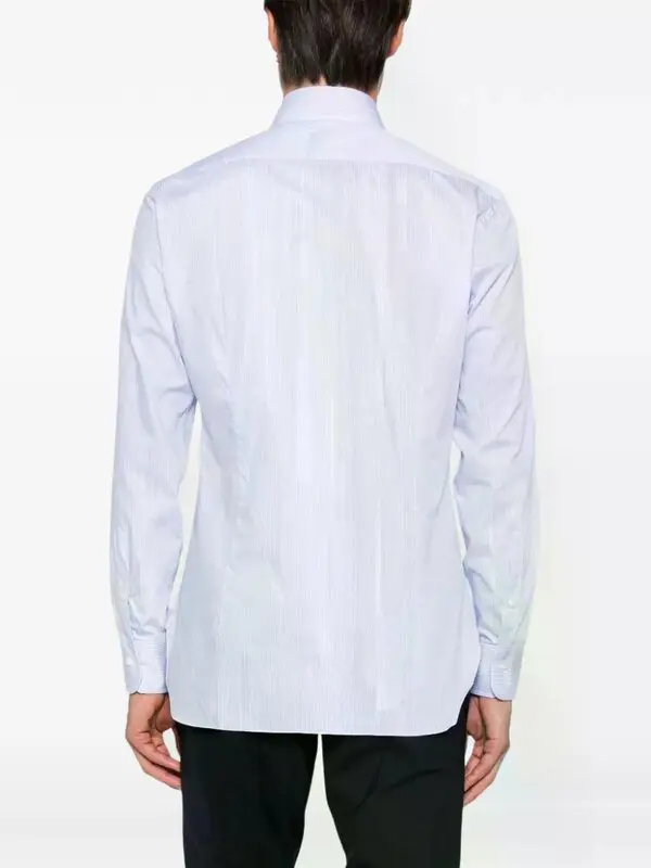 BARBA NAPOLI Striped Shirt