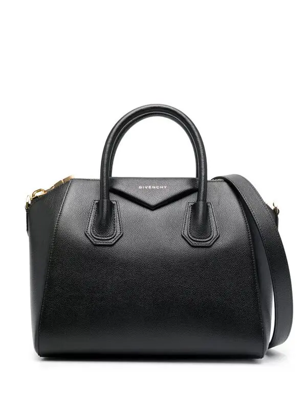 Givenchy Small Antigona Leather Bag - Black