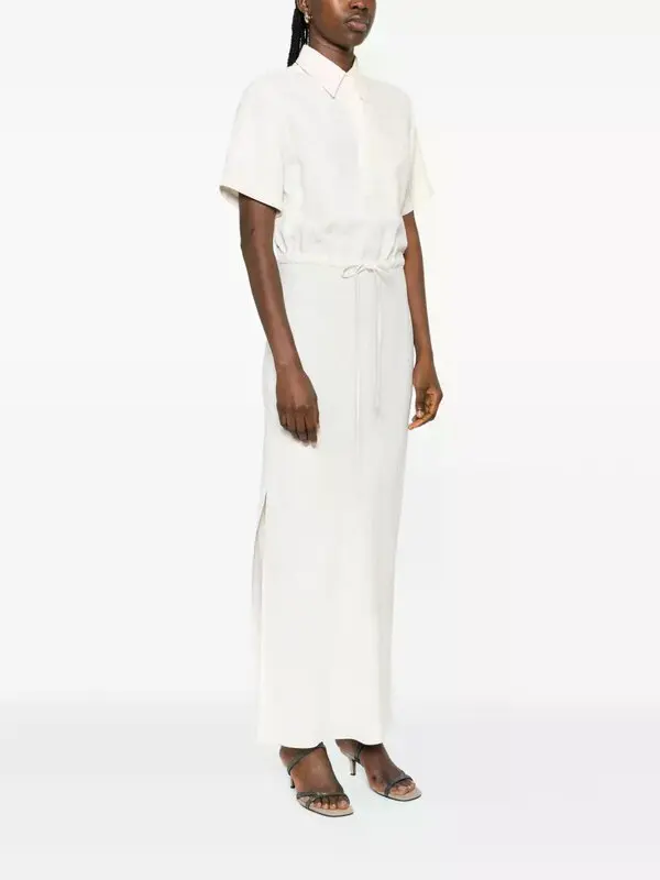 Brunello Cucinelli Short-sleeve Maxi Dress