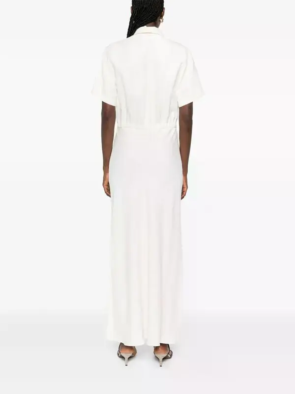 Brunello Cucinelli Short-sleeve Maxi Dress
