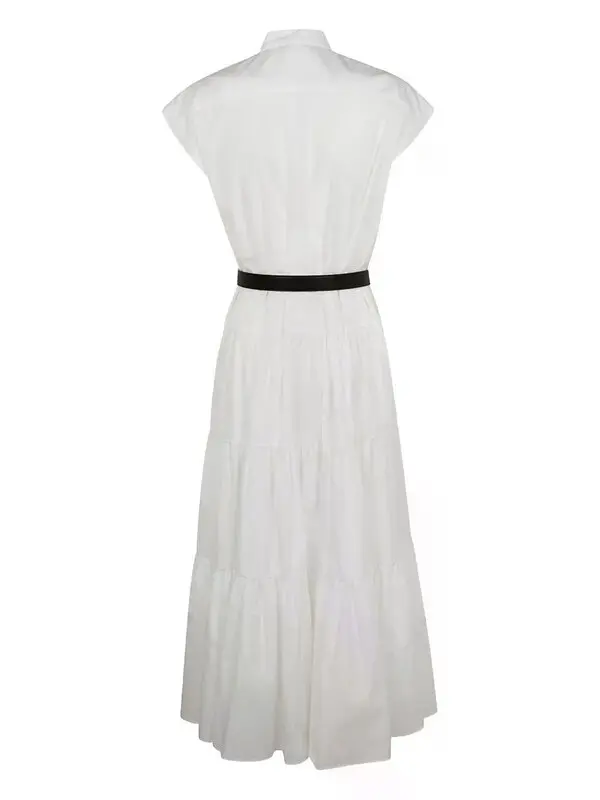 Max Mara Bairo Tiered Midi Dress