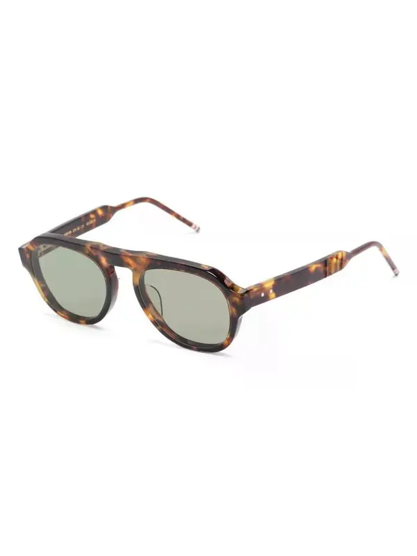 Thom Browne Oval-frame Sunglasses
