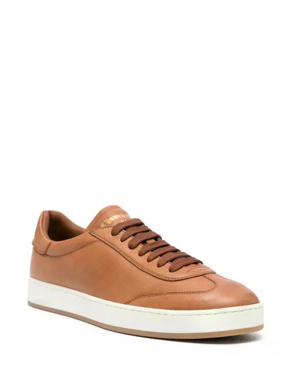 Church's Logo-debossed Leather Sneakers