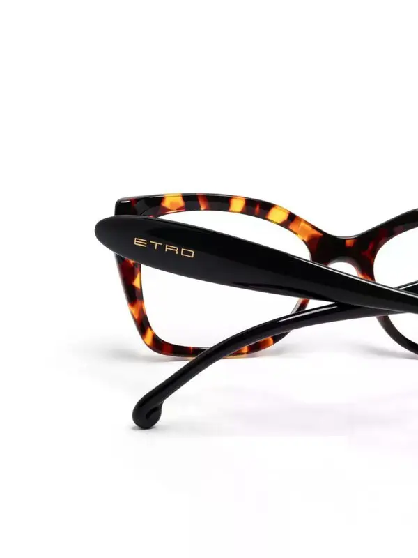 Etro Cat Eye Glasses - Brown