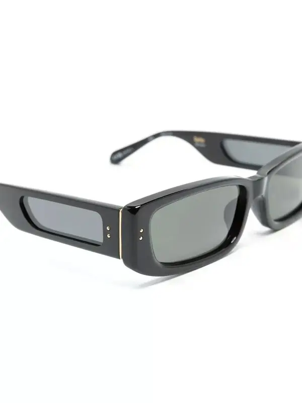 Linda Farrow Talita Rectangle Frame Sunglasses
