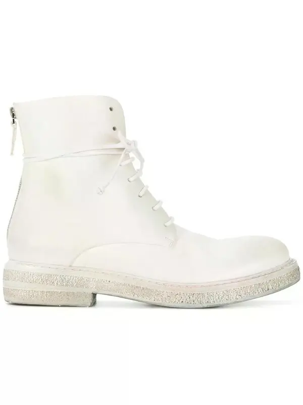 Marsèll Parrucca Leather Combat Boots