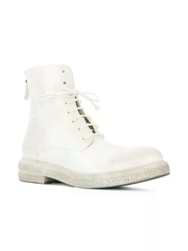 Marsèll Parrucca Leather Combat Boots