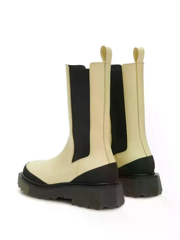 Off-White Sponge Chelsea Boots - Neutrals