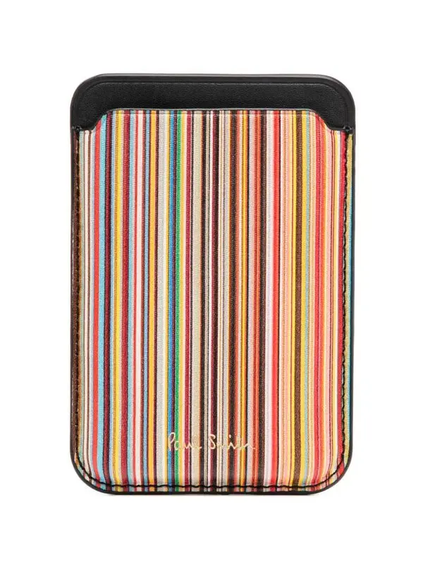 Paul Smith Signature Stripe Iphone Magsafe Cardholder
