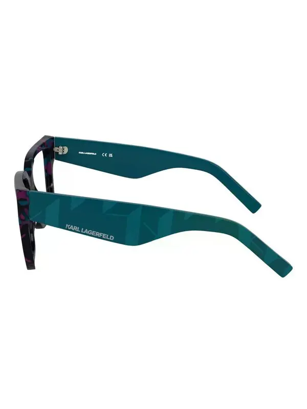 Karl Lagerfeld Logo-print Glasses - Blue