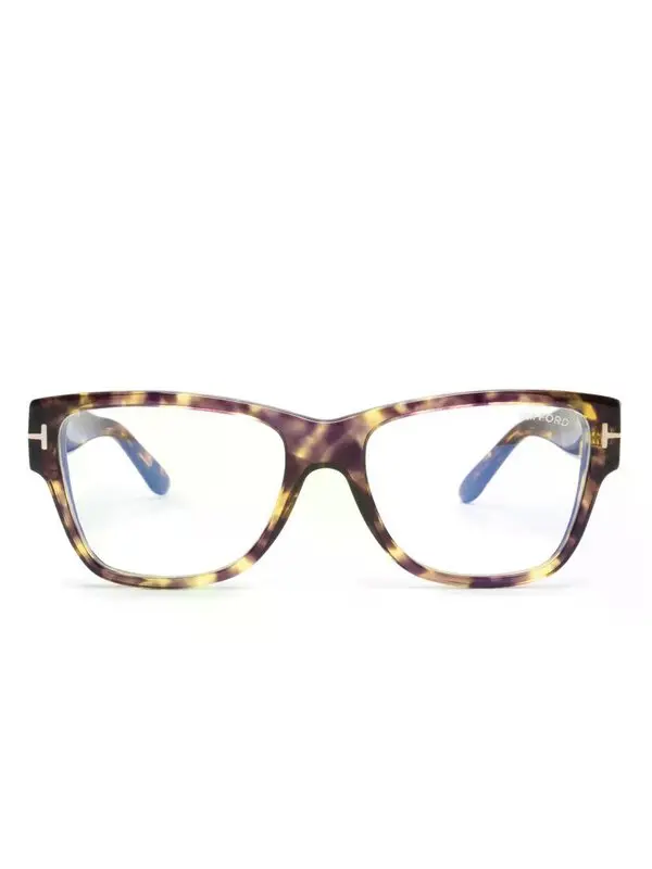 TOM FORD Square-frame Glasses - Brown