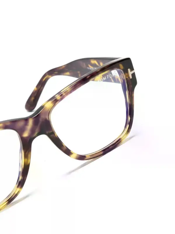TOM FORD Square-frame Glasses - Brown