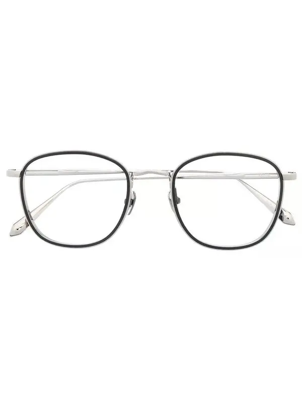 Linda Farrow Maco Round-frame Glasses - Black