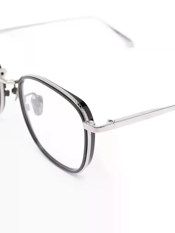 Linda Farrow Maco Round-frame Glasses