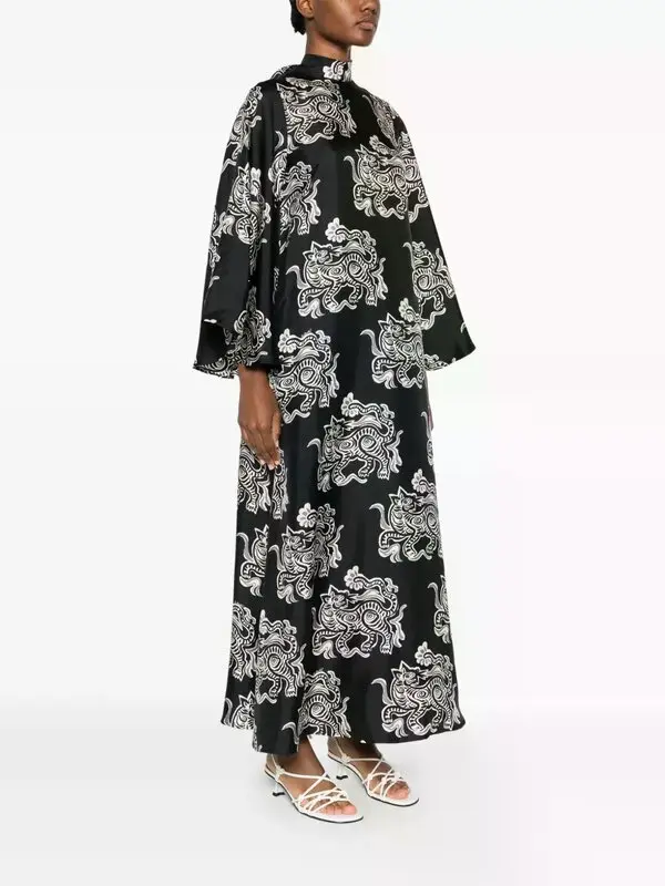 La DoubleJ Magnifico Maxi Dress - Black