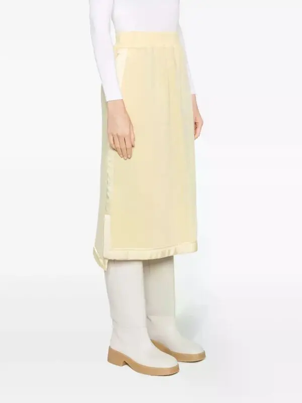 JIL SANDER Virgin Wool-blend Midi Skirt