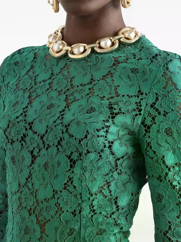 Dolce & Gabbana Lace-panel Gown