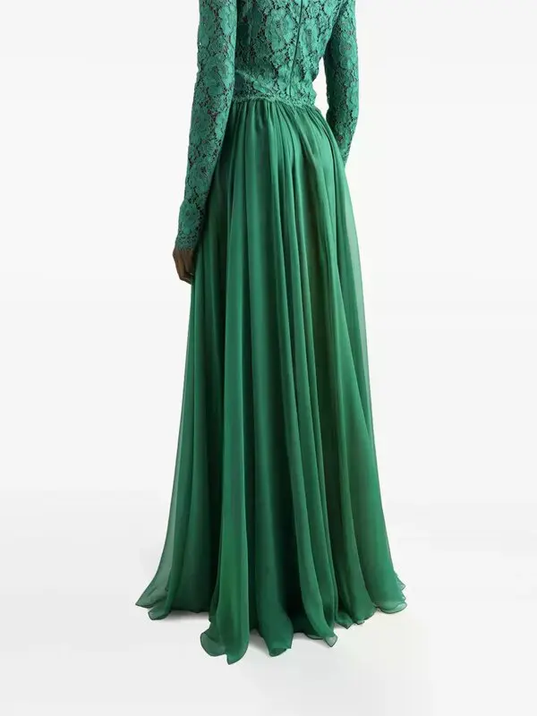 Dolce & Gabbana Lace-panel Gown