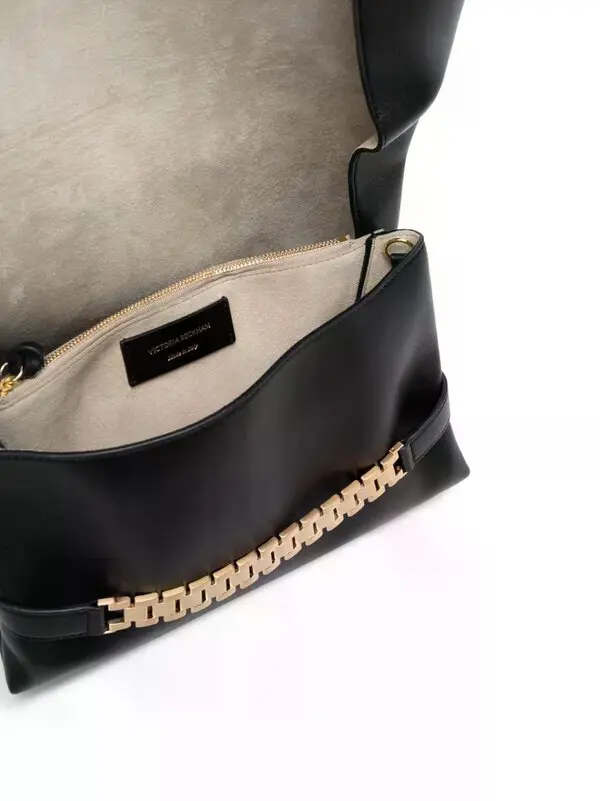 Victoria Beckham Mini Chain Pouch Leather Clutch