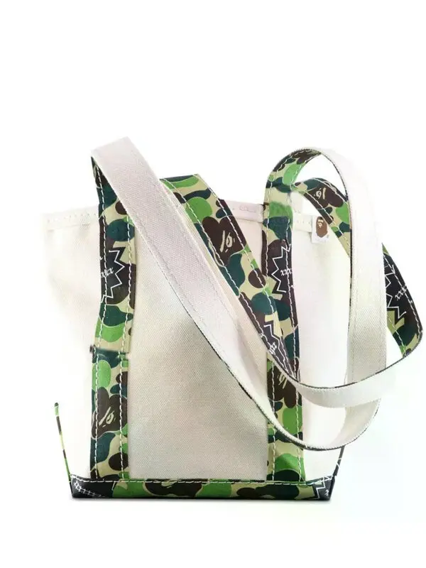 SAINT MXXXXXX Camouflage-print Tote Bag - White
