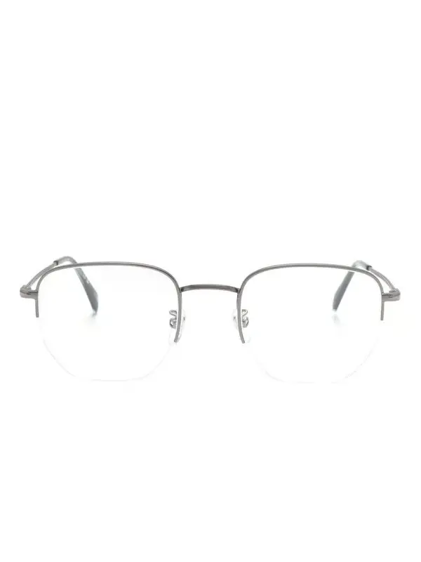 DB EYEWEAR BY DAVID BECKHAM Db 1153/g Geometric-frame Glasses - Silver