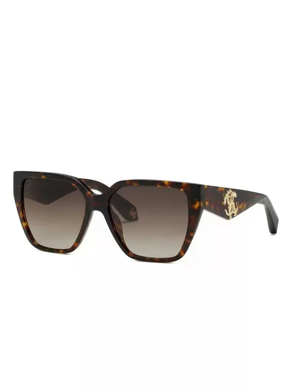 Roberto Cavalli Tortoiseshell Oversized Sunglasses - Brown