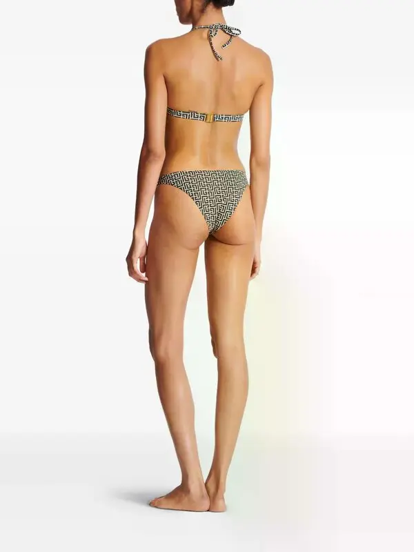 Balmain Jacquard-pattern Bikini