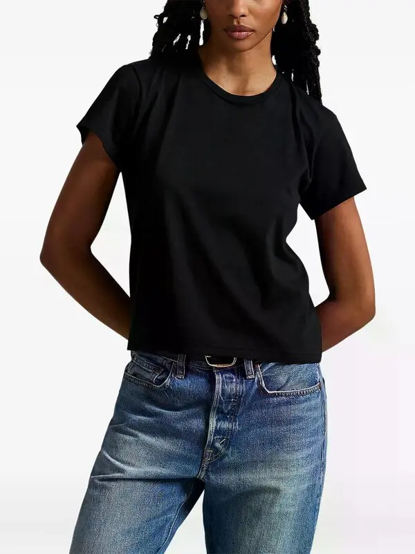 Polo Ralph Lauren Shrunken Fit Jersey T-shirt - Black