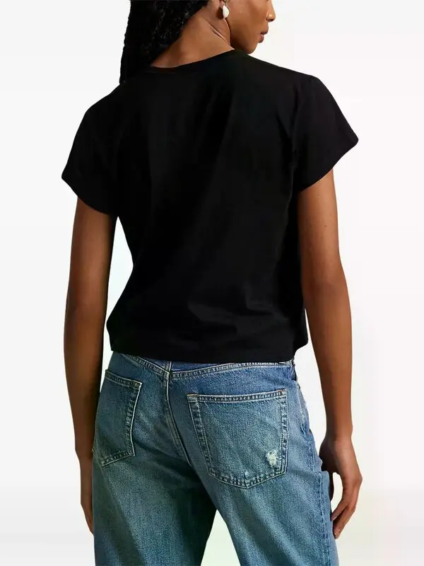 Polo Ralph Lauren Shrunken Fit Jersey T-shirt - Black