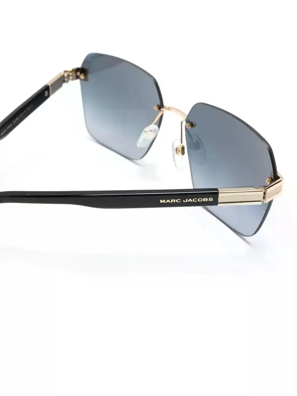 Marc Jacobs Rimless Square-frame Sunglasses