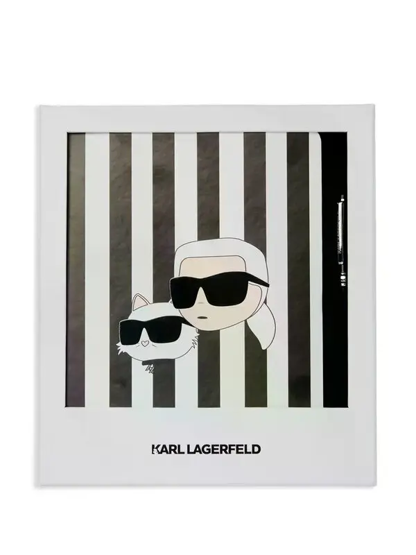 Karl Lagerfeld Ikon Notebook And Pen Set
