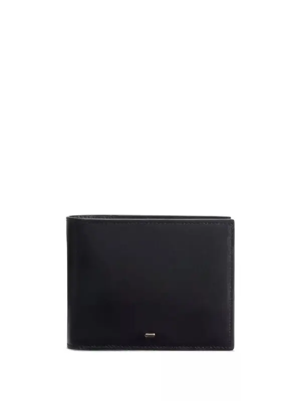 GIUSEPPE ZANOTTI Albert 2.0 Leather Bi-fold Wallet - Black