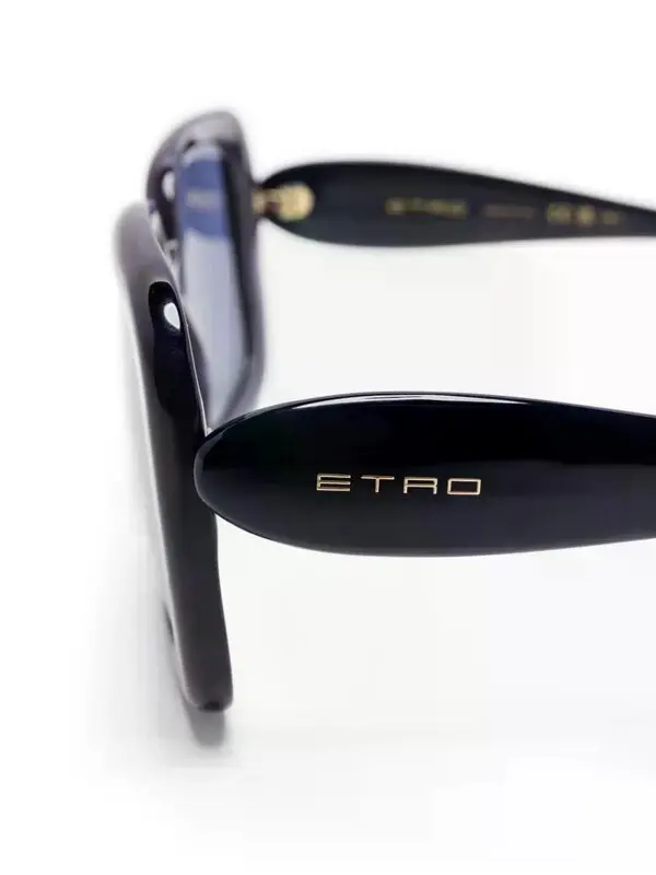 Etro Square Frame Sunglasses With Uv-protective Lenses