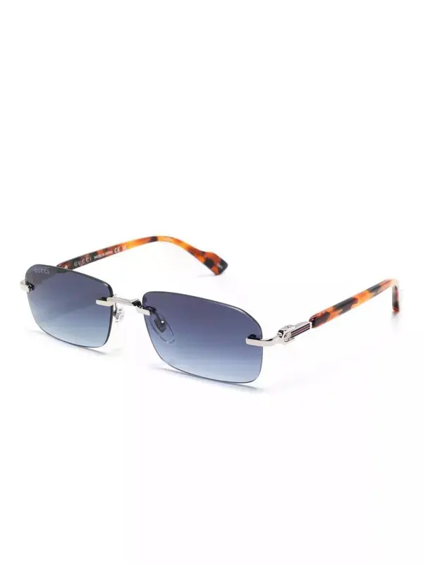 Gucci Rectangle-frame Sunglasses