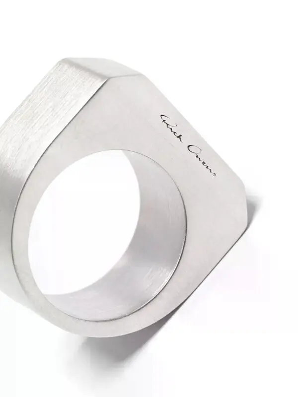 Rick Owens Chunky Signet Ring