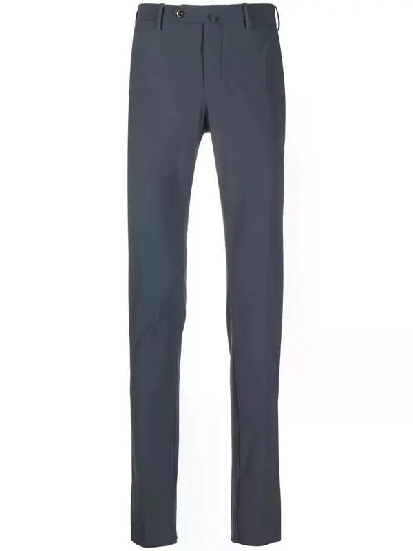 PT TORINO Slim-cut Chino Trousers - Grey