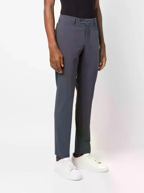 PT TORINO Slim-cut Chino Trousers - Grey