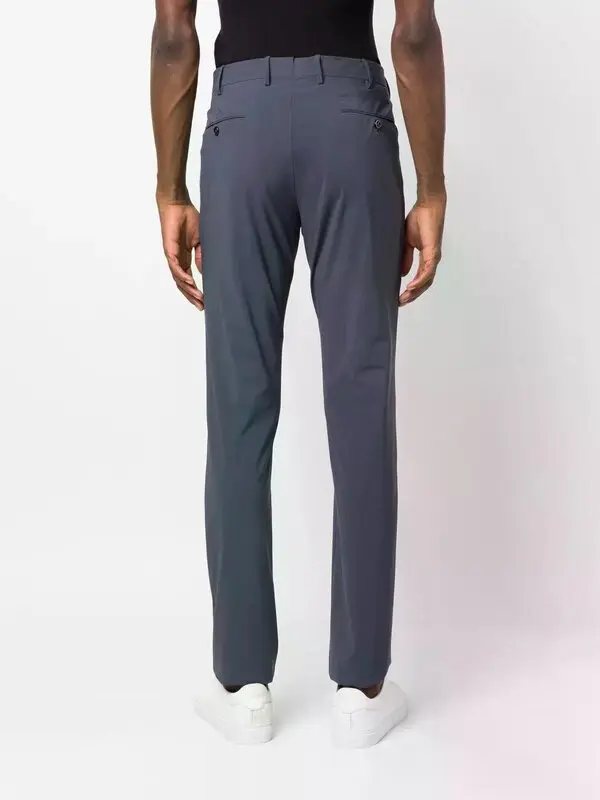 PT TORINO Slim-cut Chino Trousers - Grey