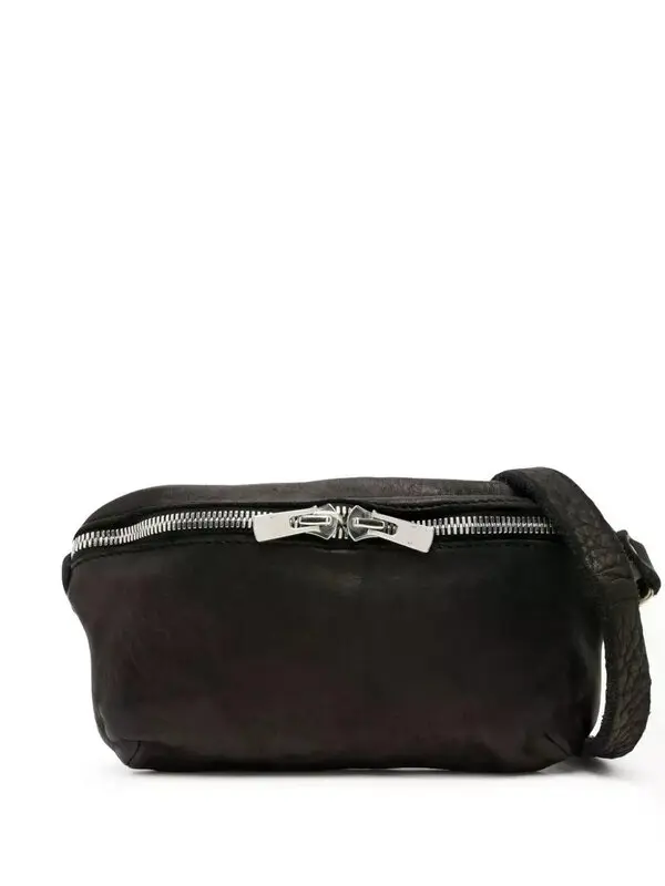 Guidi Full-grain Leather Messenger Bag