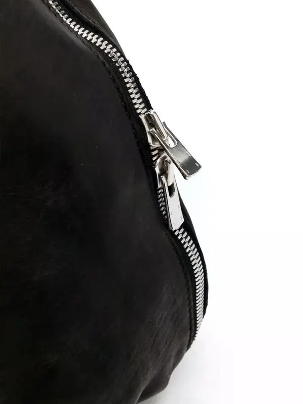 Guidi Full-grain Leather Messenger Bag
