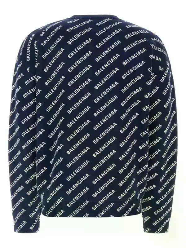 Balenciaga Mini Allover Logo Jumper