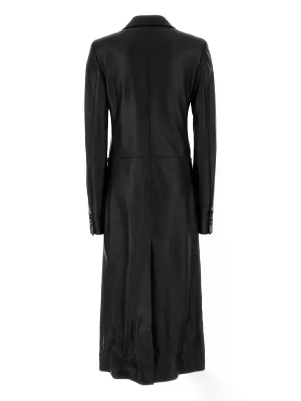Balenciaga Leather Coat