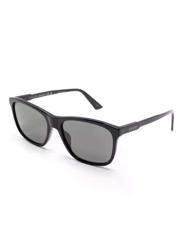 Gucci Square-frame Sunglasses - Black