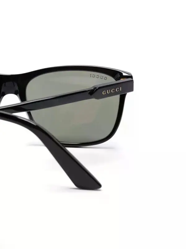 Gucci Square-frame Sunglasses - Black